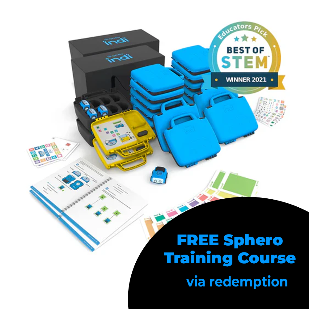 Sphero indi Education Robot Class Pack Bundle (x16 indi/x32 Students ...